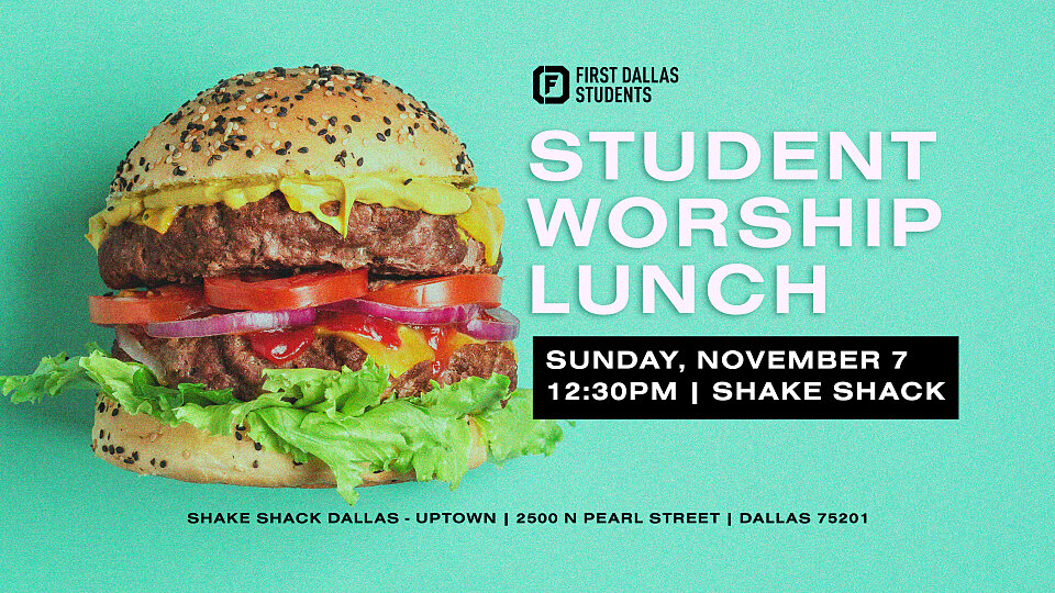Student Worship Lunch