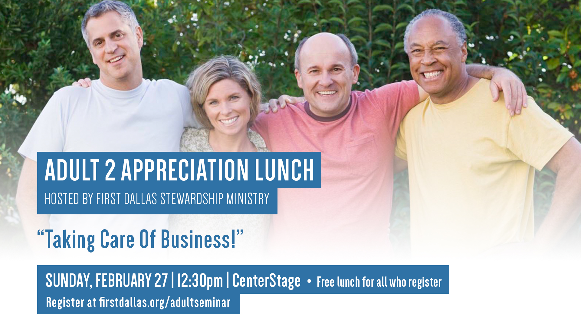 Adult 2 | Appreciation Lunch