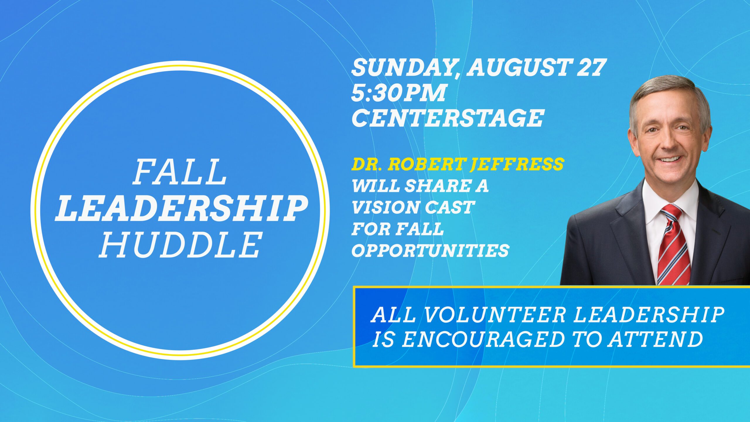 Fall 2023 Leadership Huddle