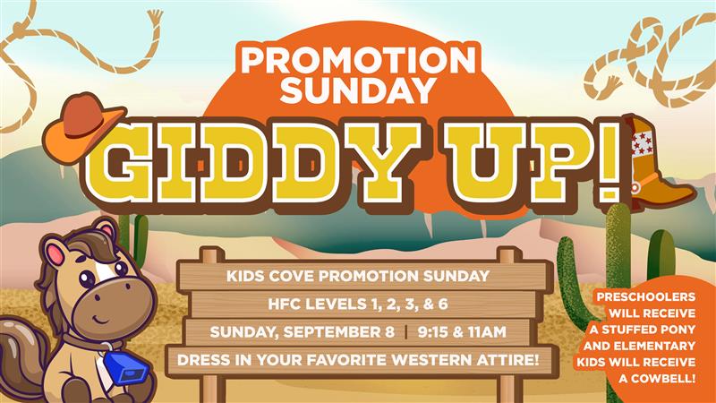 Children | Promotion Sunday
