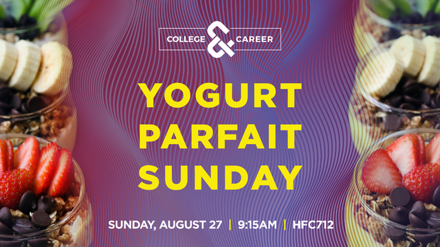 College | Yogurt Parfait Bar
