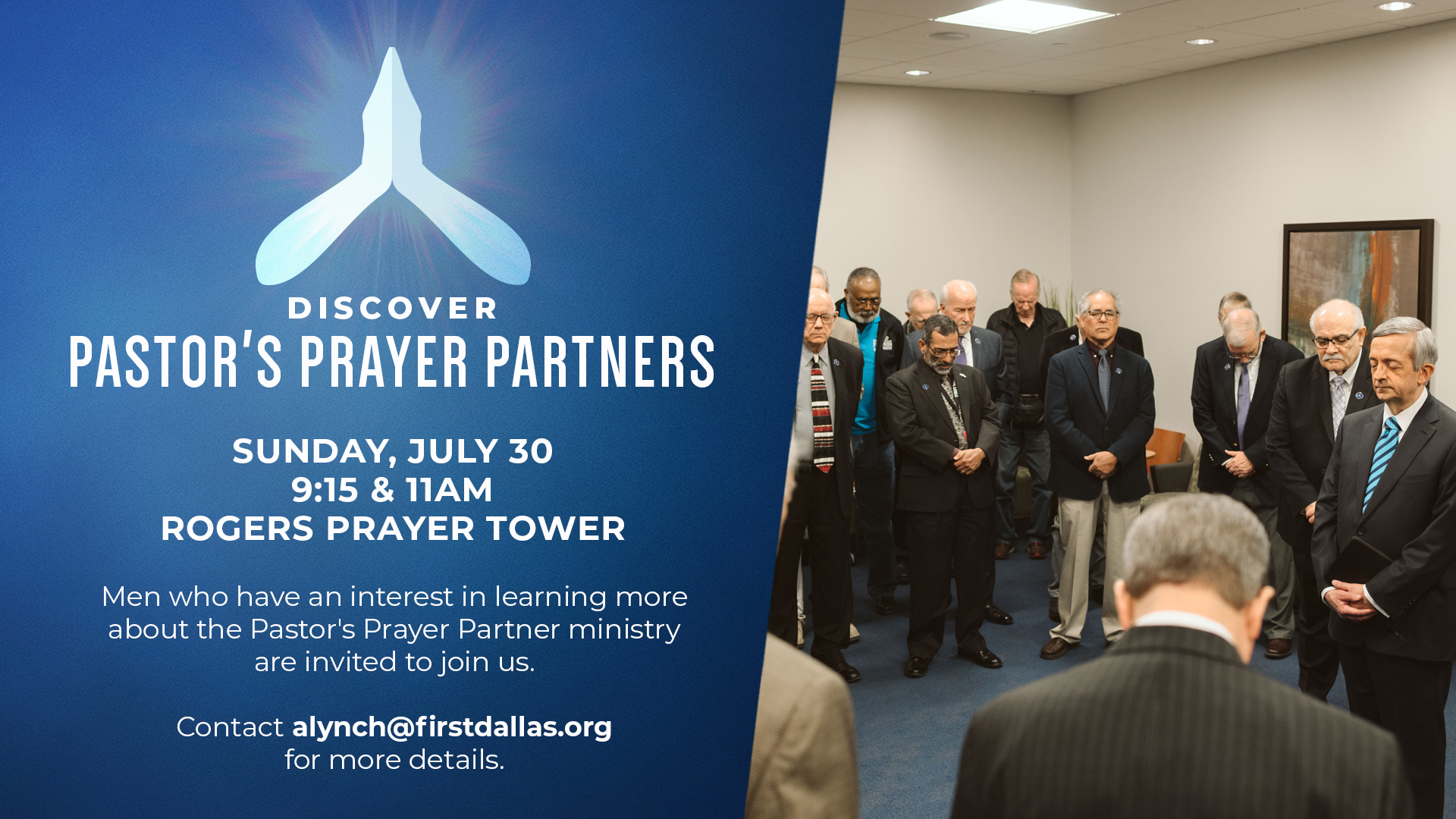 Discover Pastor’s Prayer Partners - First Baptist Dallas