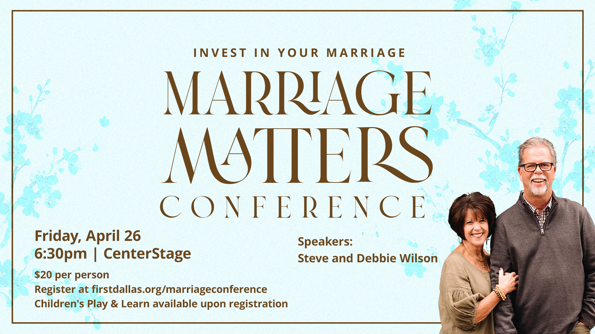 Marriage Matters Conference