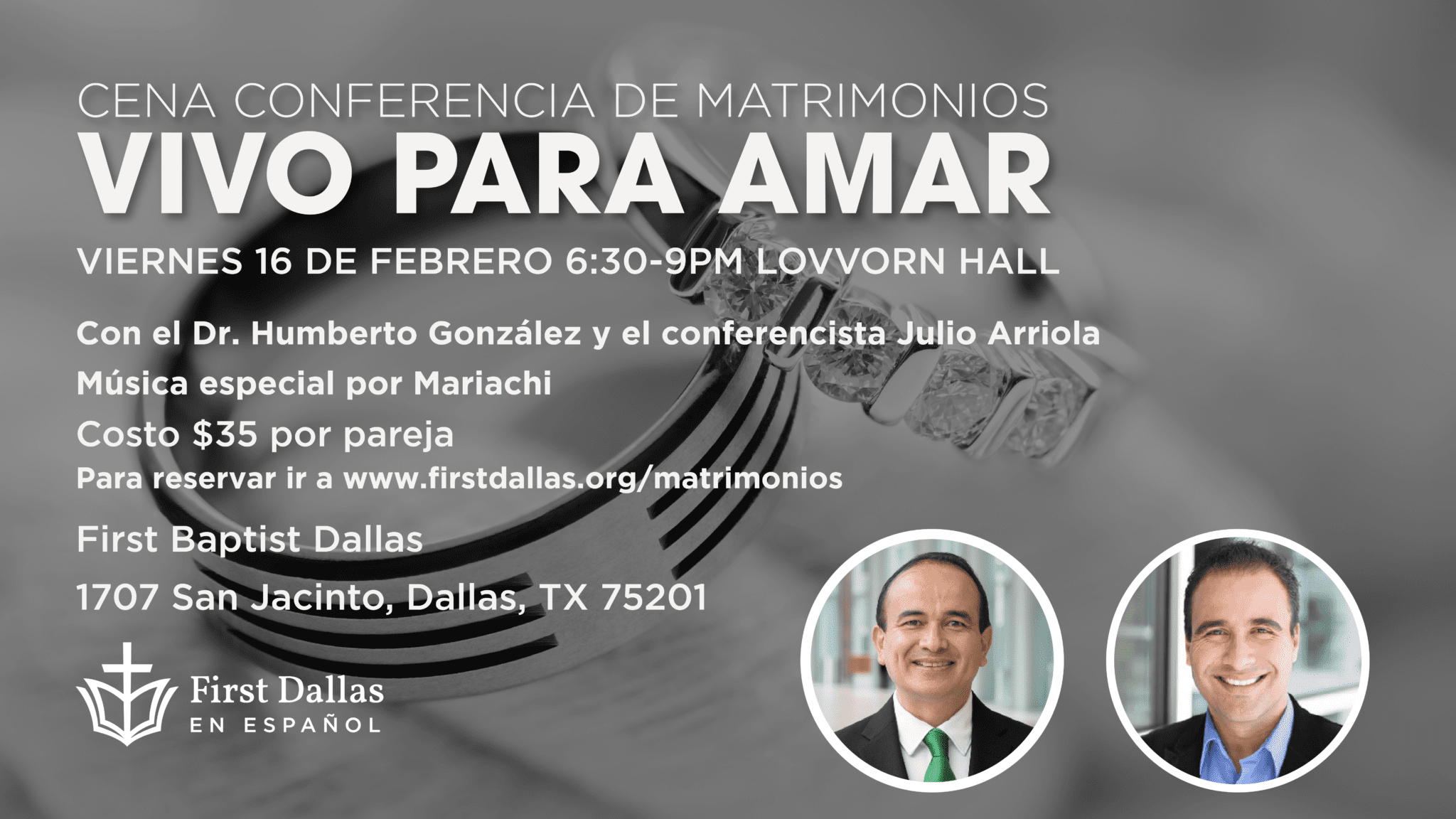 Cena Conferencia de Matrimonios