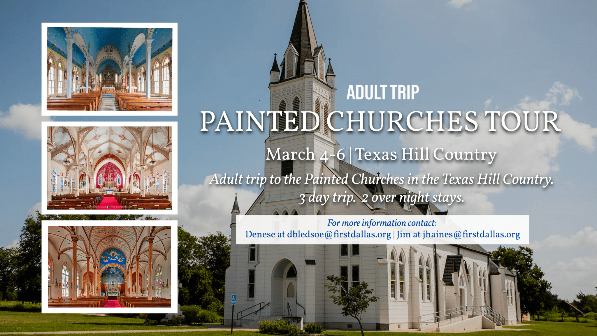 Adult Trip | Painted Churches Tour