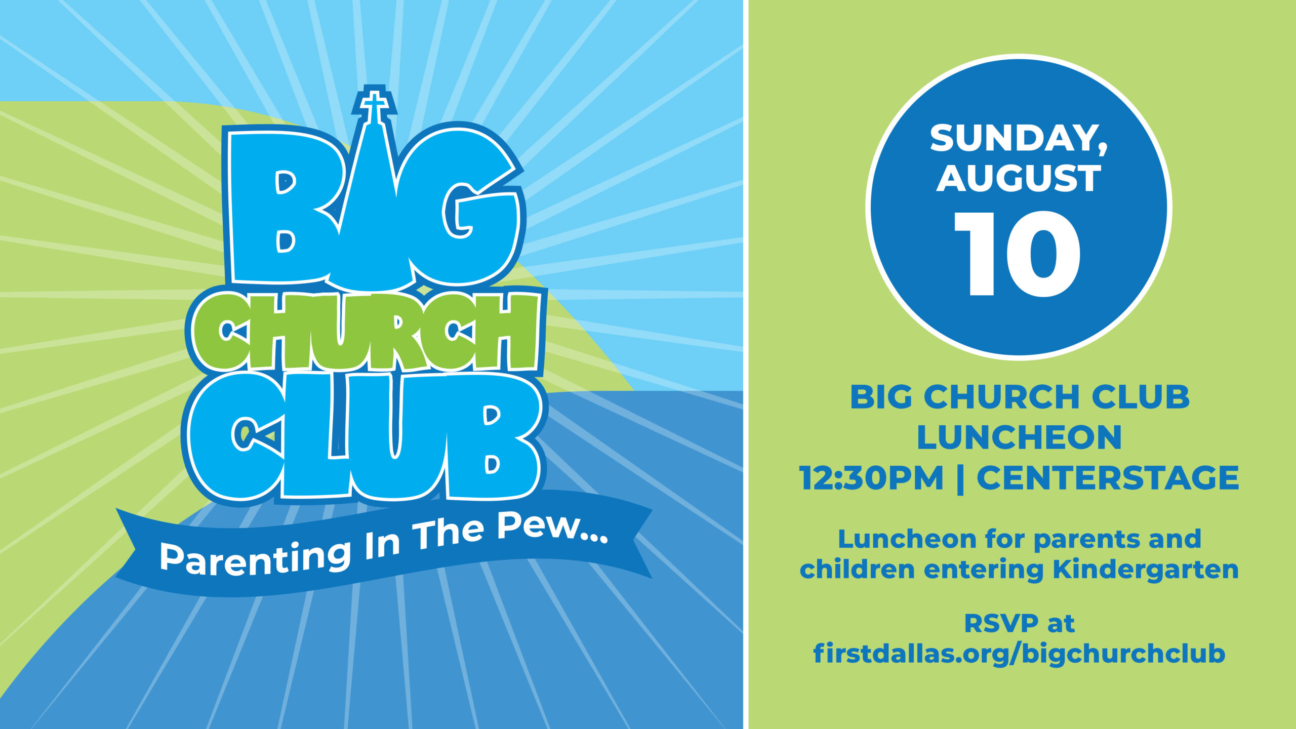 Big Church Club Luncheon